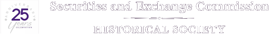 The Founding of the Securities and Exchange Commission Historical ...
