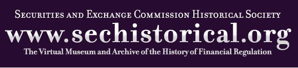Home | | Virtual Museum and Archive of the History of Financial Regulation